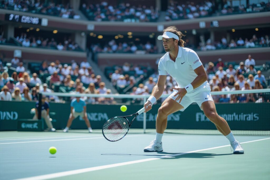 The Importance of Court Positioning in Tennis Strategy - Tennis gems